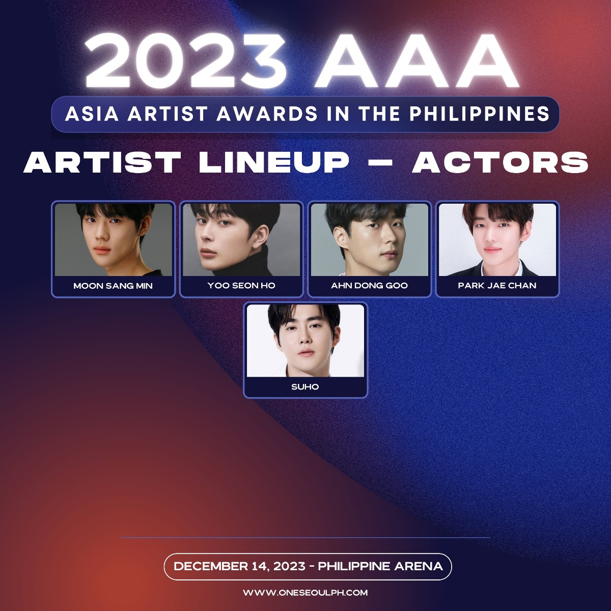 더쿠 - 지금까지 공개된 2023 AAA in the Philippines 가수 + 배우 라인업