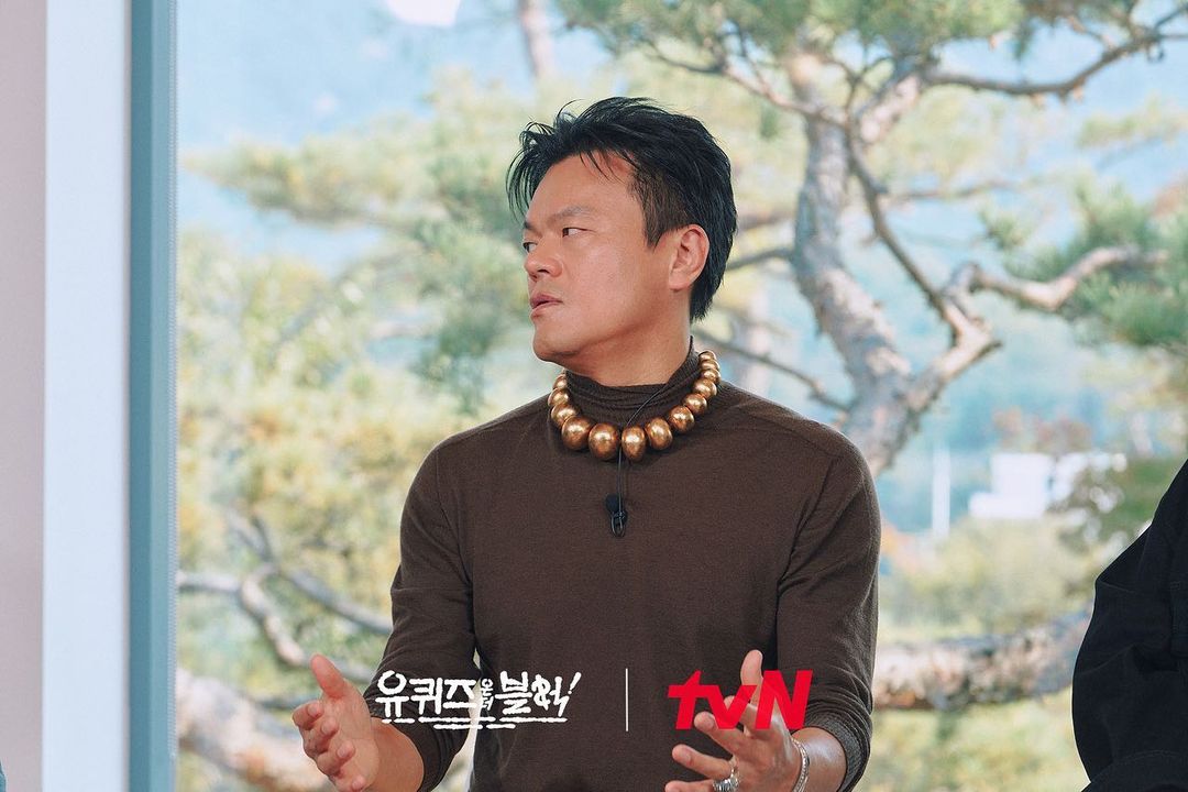 더쿠 박진영x방시혁 스틸컷 에이요우 제와피and힛맨뱅 인트로듀씨스 유퀴~즈 비주얼 노래 토크로 기썬을 제압해 •̀∀•́