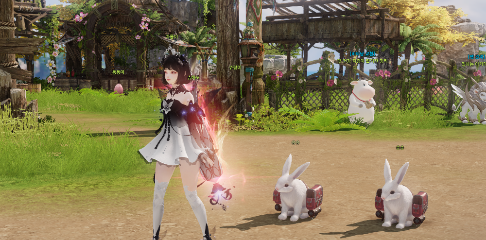 더쿠 - 펫목장에서 설정 이거저거 바꾸다가 펫이 복사가 됐어