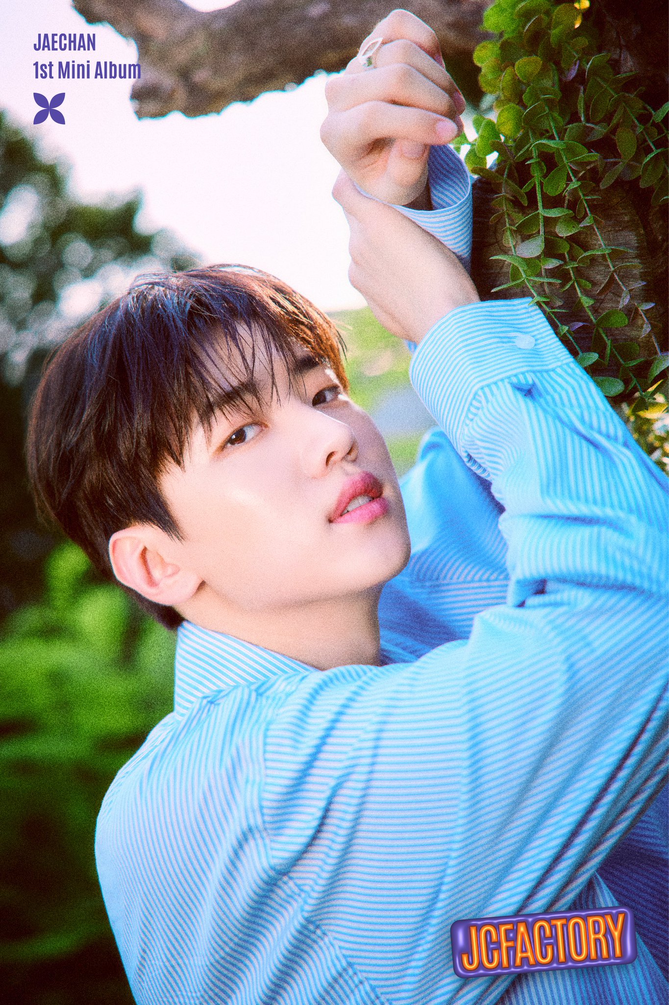 더쿠 - DKZ 재찬 JAECHAN 1st Mini Album 【JCFACTORY】 CONCEPT PHOTO VIOLET ver.