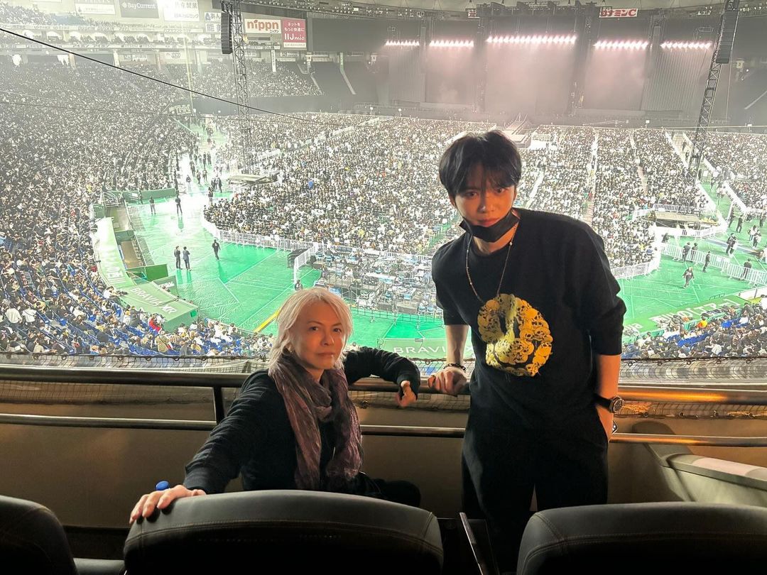 더쿠 - 김재중 인스타그램 - hyde형님과 taka와hiro의 콘서트 관람하고 왔습니다