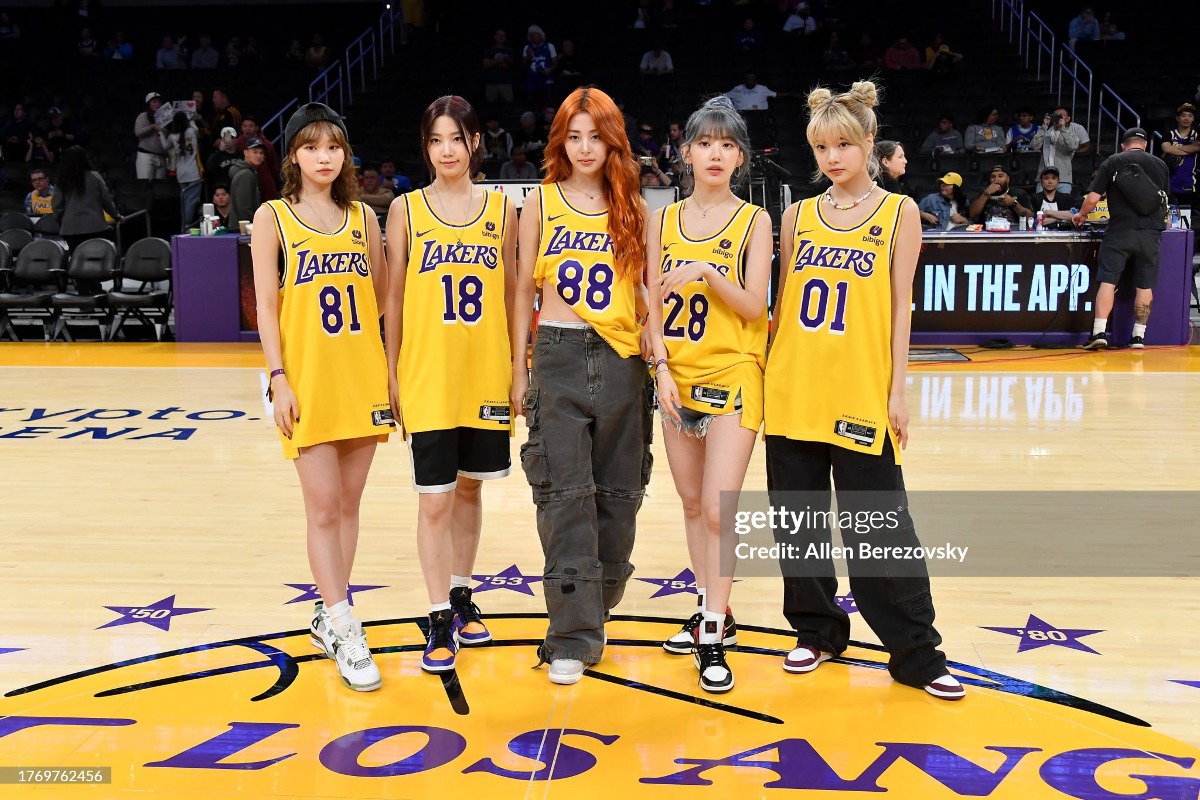 더쿠 - 르세라핌 미국 nba 게티 이미지