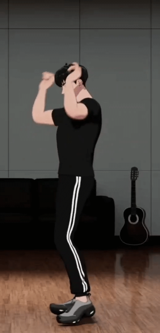 더쿠 - 하민이 몸매춤.gif