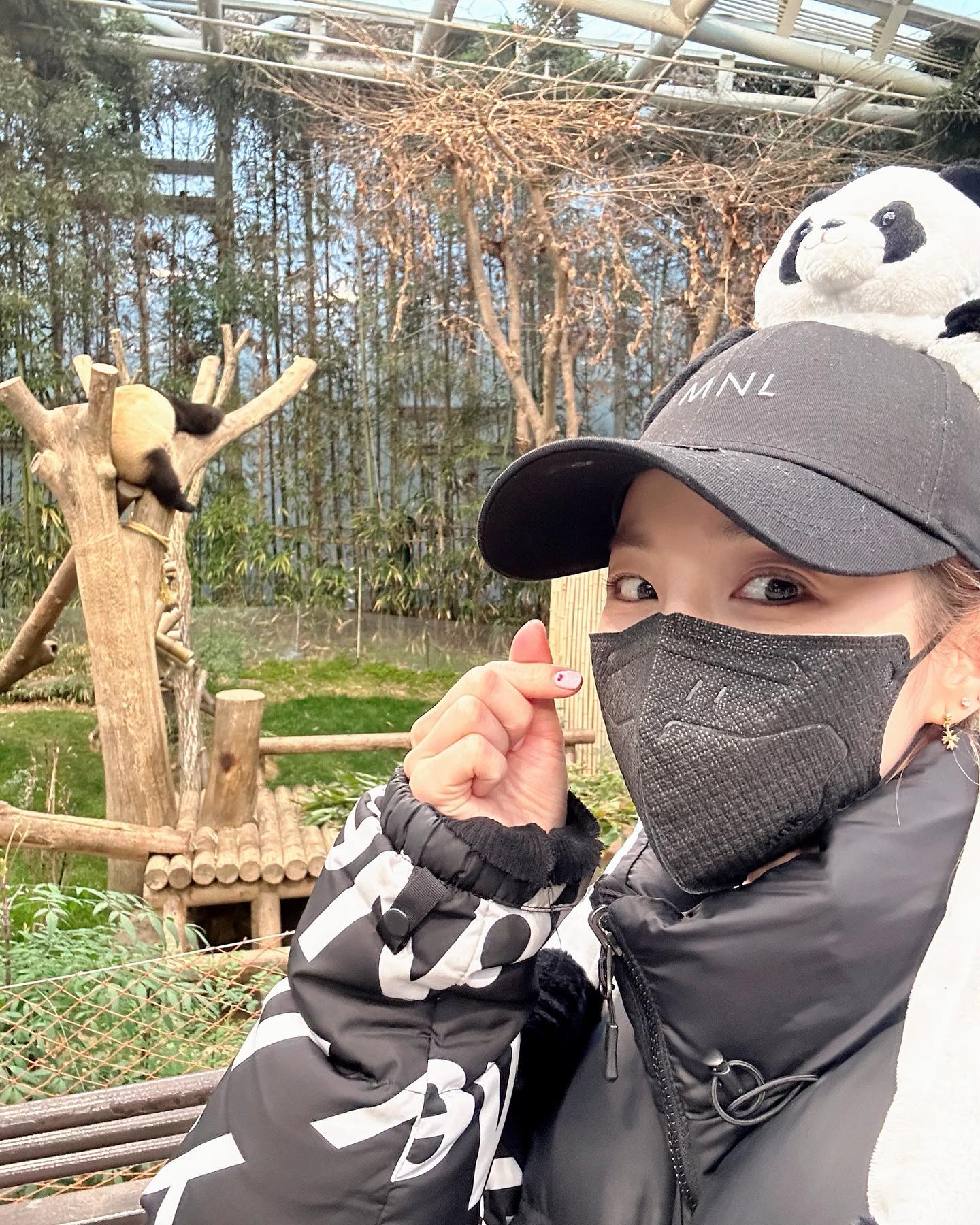 더쿠 - 산다라박 인스타그램 - 푸바오&강바오