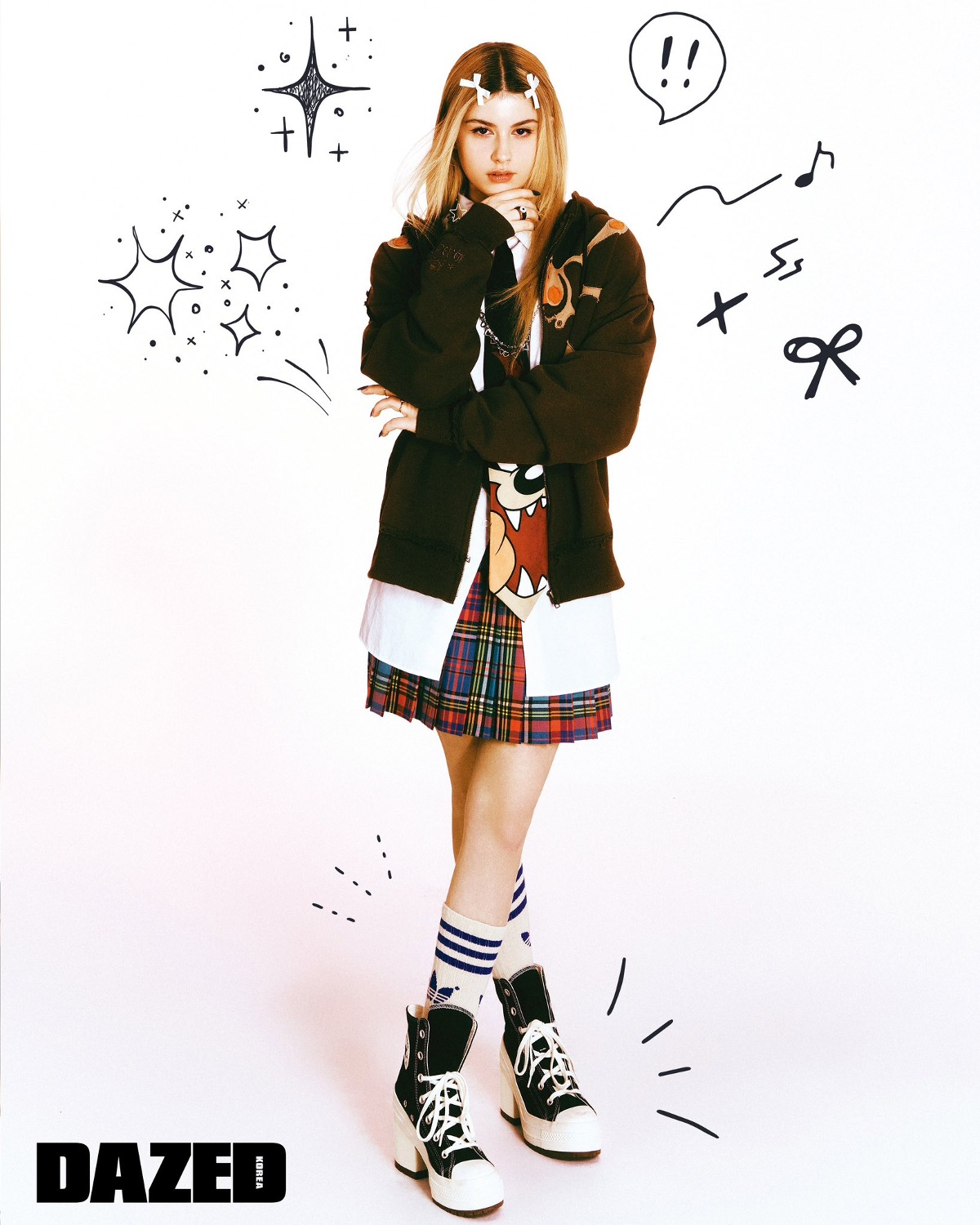 더쿠 - JYP 글로벌 걸그룹 VCHA DAZED 1월 화보