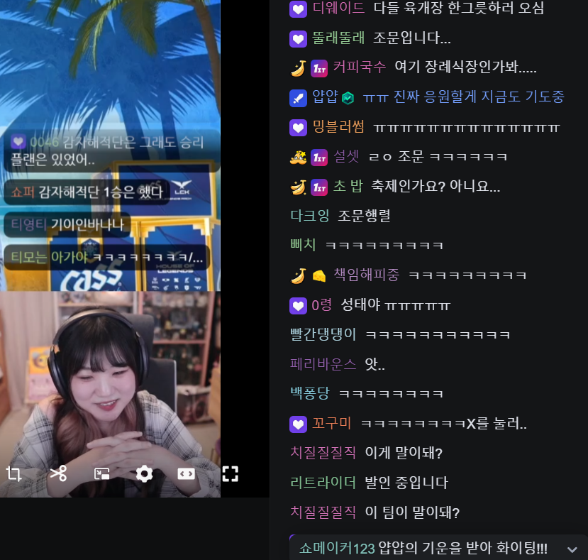 더쿠 - 박나나 방에 조문 온 얍얍 + 눈꽃