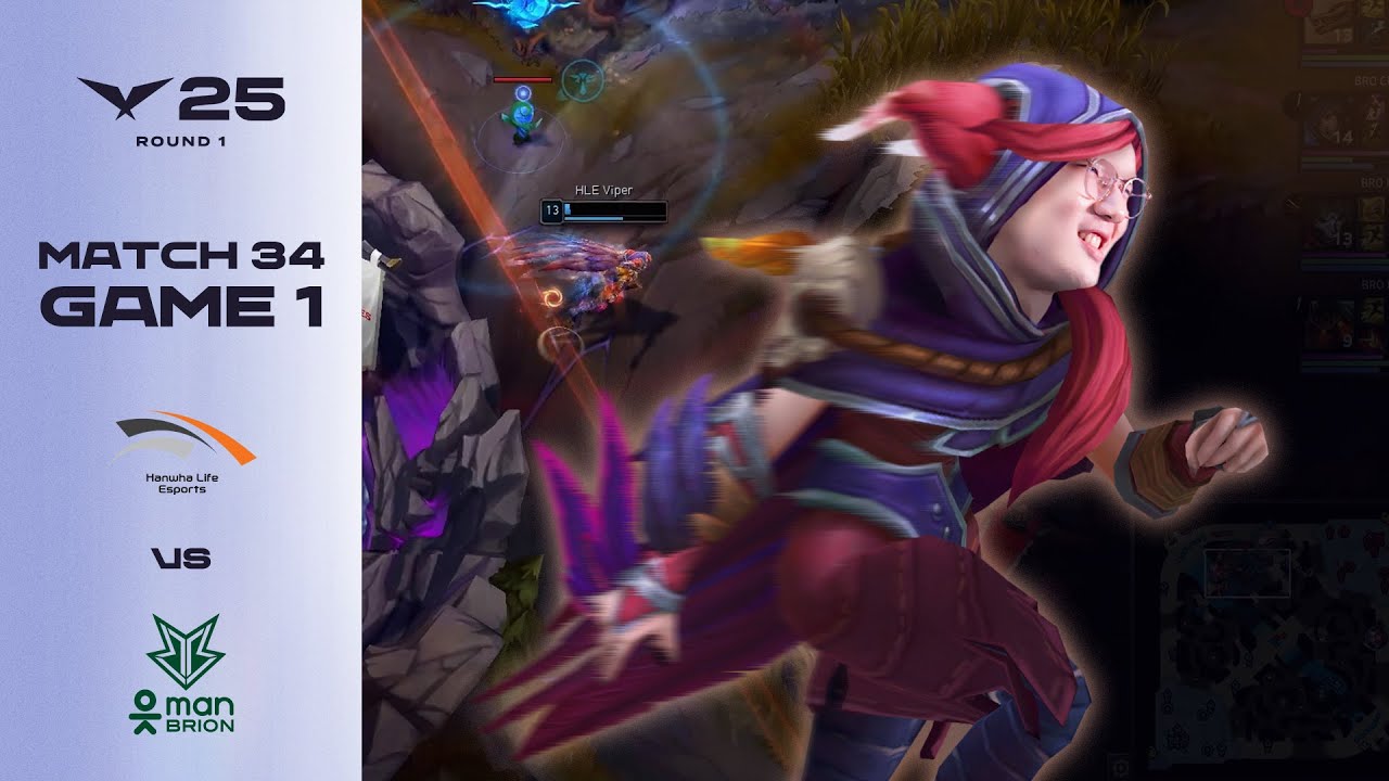 더쿠 - HLE vs BRO 1세트 썸넬