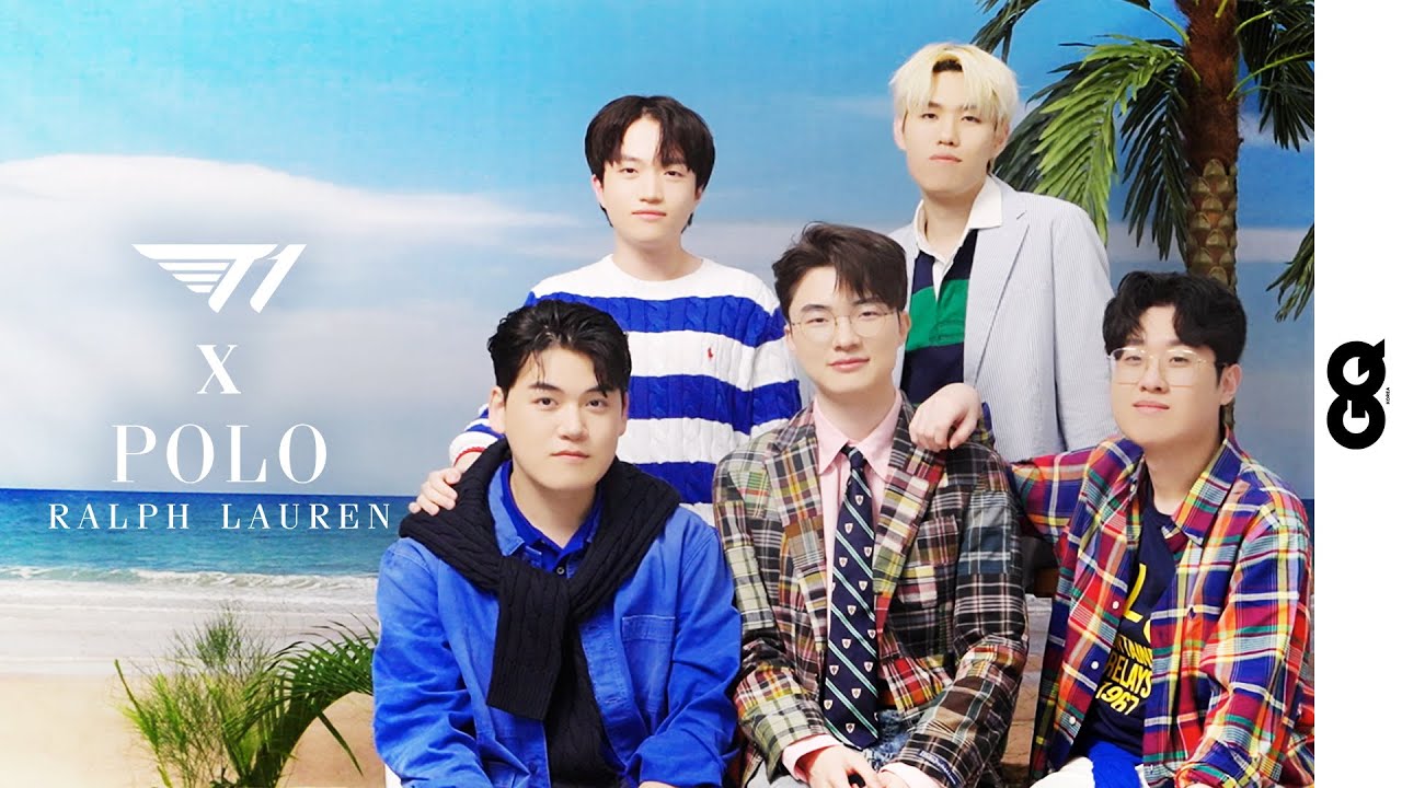 더쿠 - GQ KOREA 유툽 - 지금, 이 순간 영원히 기록될 T1의 여름 T1 X POLO RALPH LAUREN (티원, FAKER, ZEUS, ONER ...