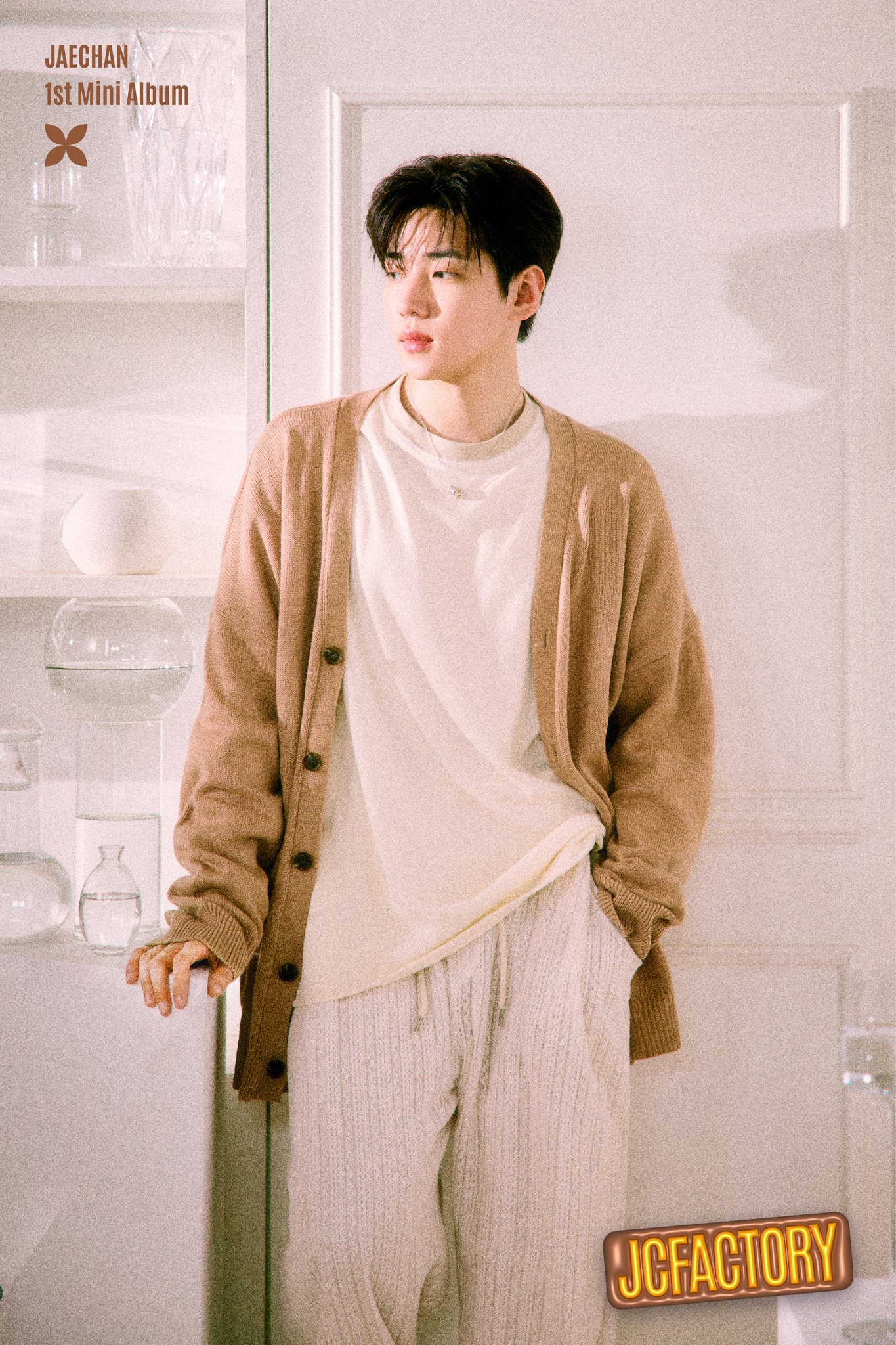 더쿠 - DKZ 재찬 JAECHAN 1st Mini Album 【JCFACTORY】 CONCEPT PHOTO BROWN ver.