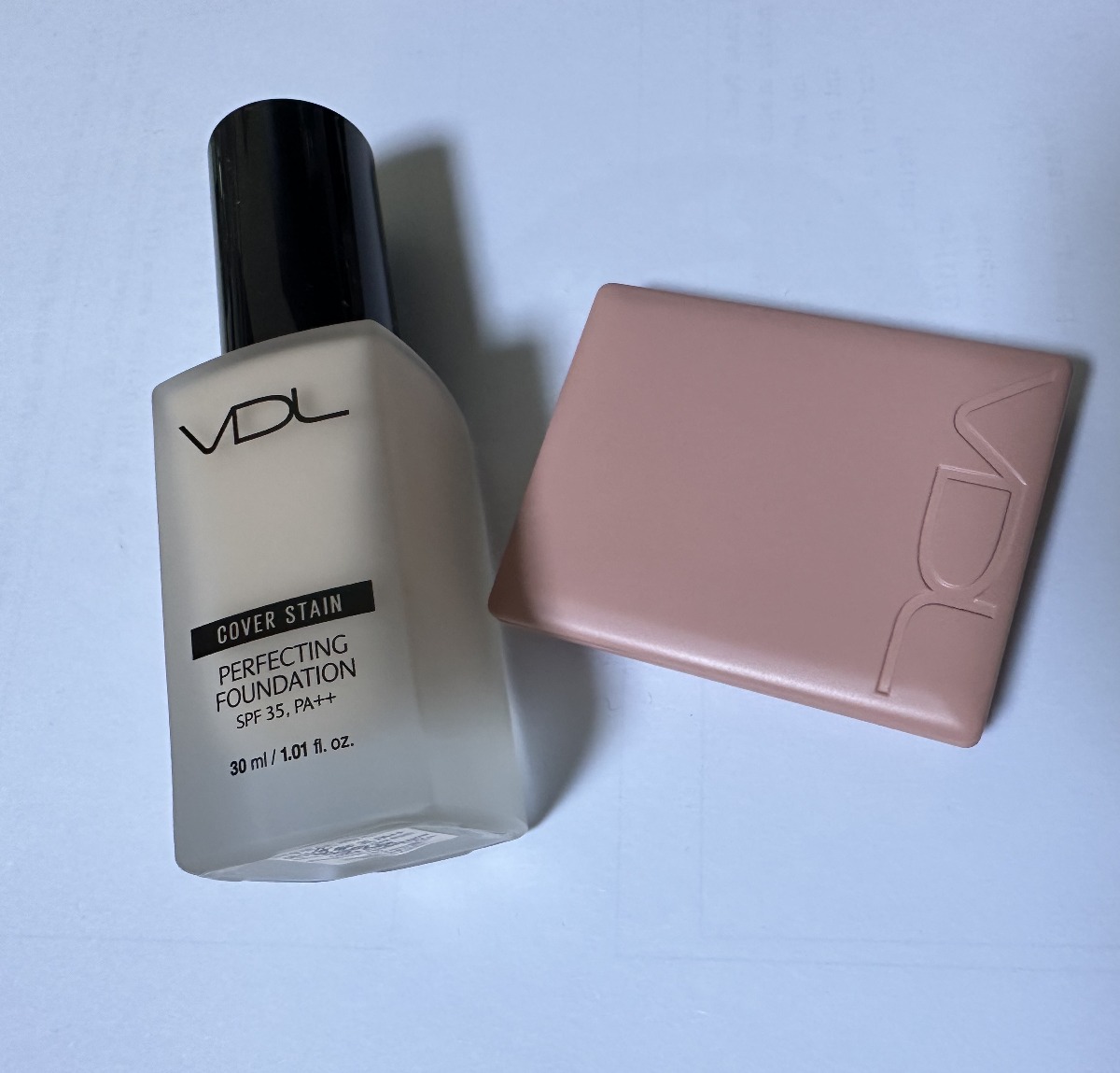 더쿠 - VDL 커버스테인 퍼펙팅 파운데이션(A02) 치크스테인 블러셔(바운싱피치) 후기