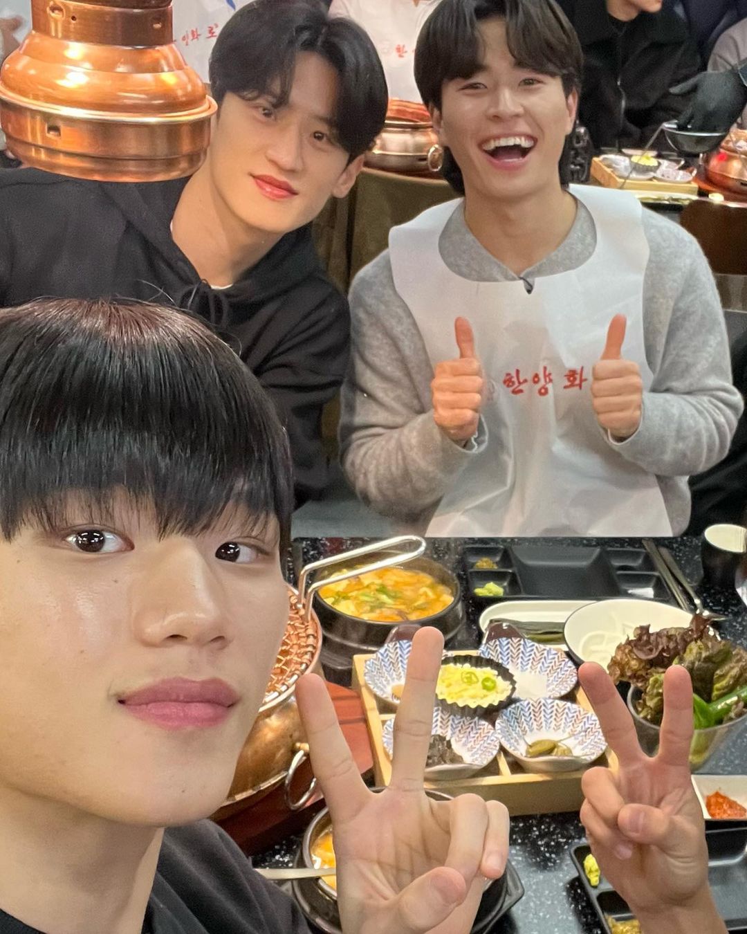 더쿠 대학체전 용인대 조현재가 회식때 찍은 코치 사진들 올림