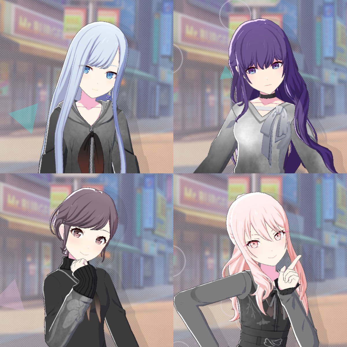 더쿠 - 내 캐릭터별 최애 일러랑 최애 헤어 봐줘