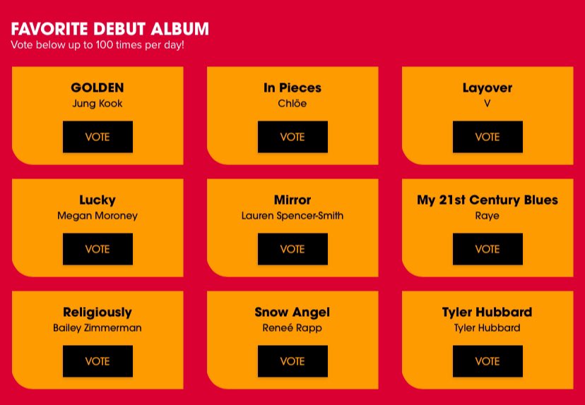 더쿠 - 美 아이하트라디오 뮤직 어워드 후보에 오른 방탄소년단 멤버들