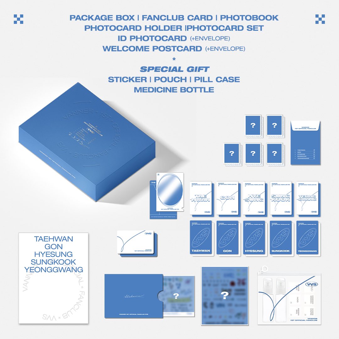 더쿠 - 팬들 반응 좋은 배너 VANNER 공식 팬클럽 [VVS] 1기 KIT