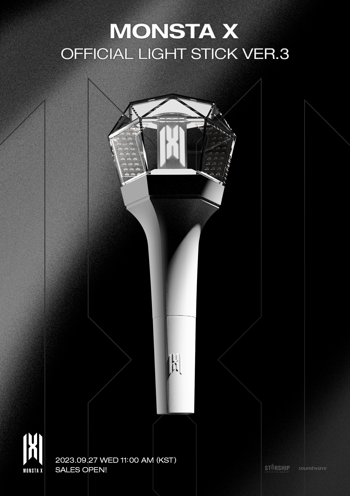 더쿠 - 몬스타엑스 응원봉 몬둥이3 출시 MONSTA X OFFICIAL LIGHT STICK VER.3
