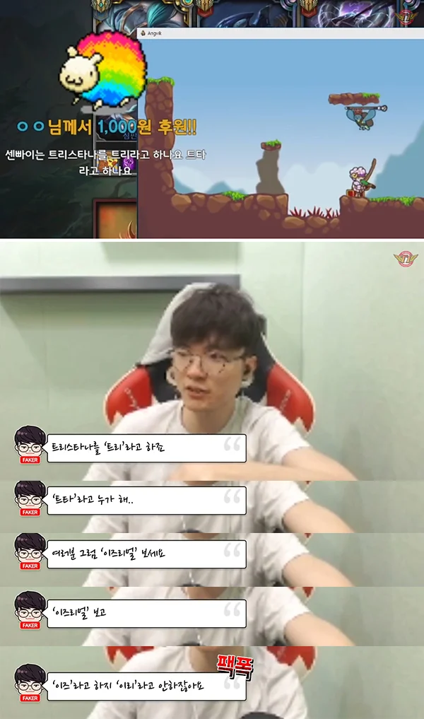 더쿠 - 페이커 소신 발언