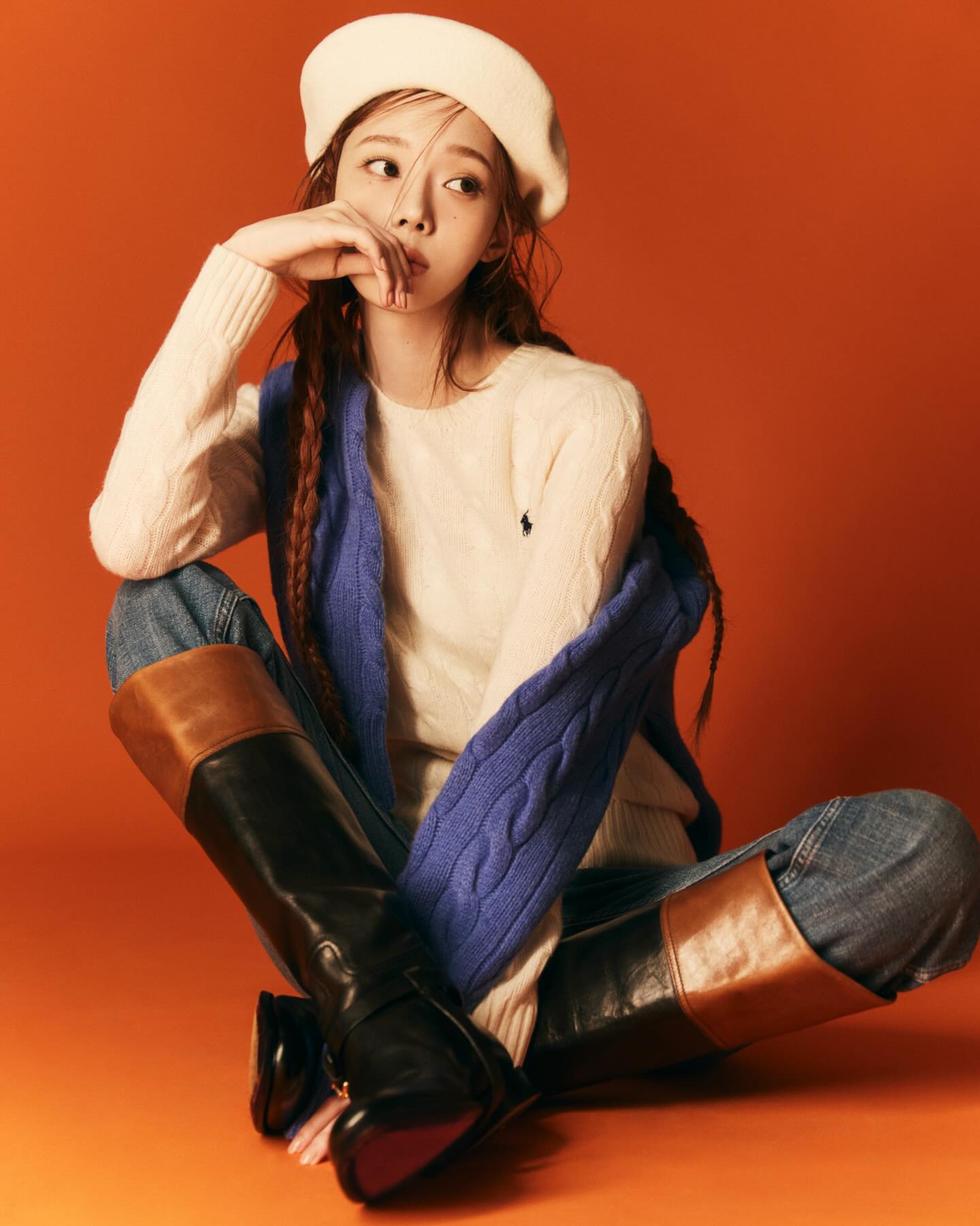 더쿠 지금까지 뜬 윈터 폴로 랄프로렌 화보