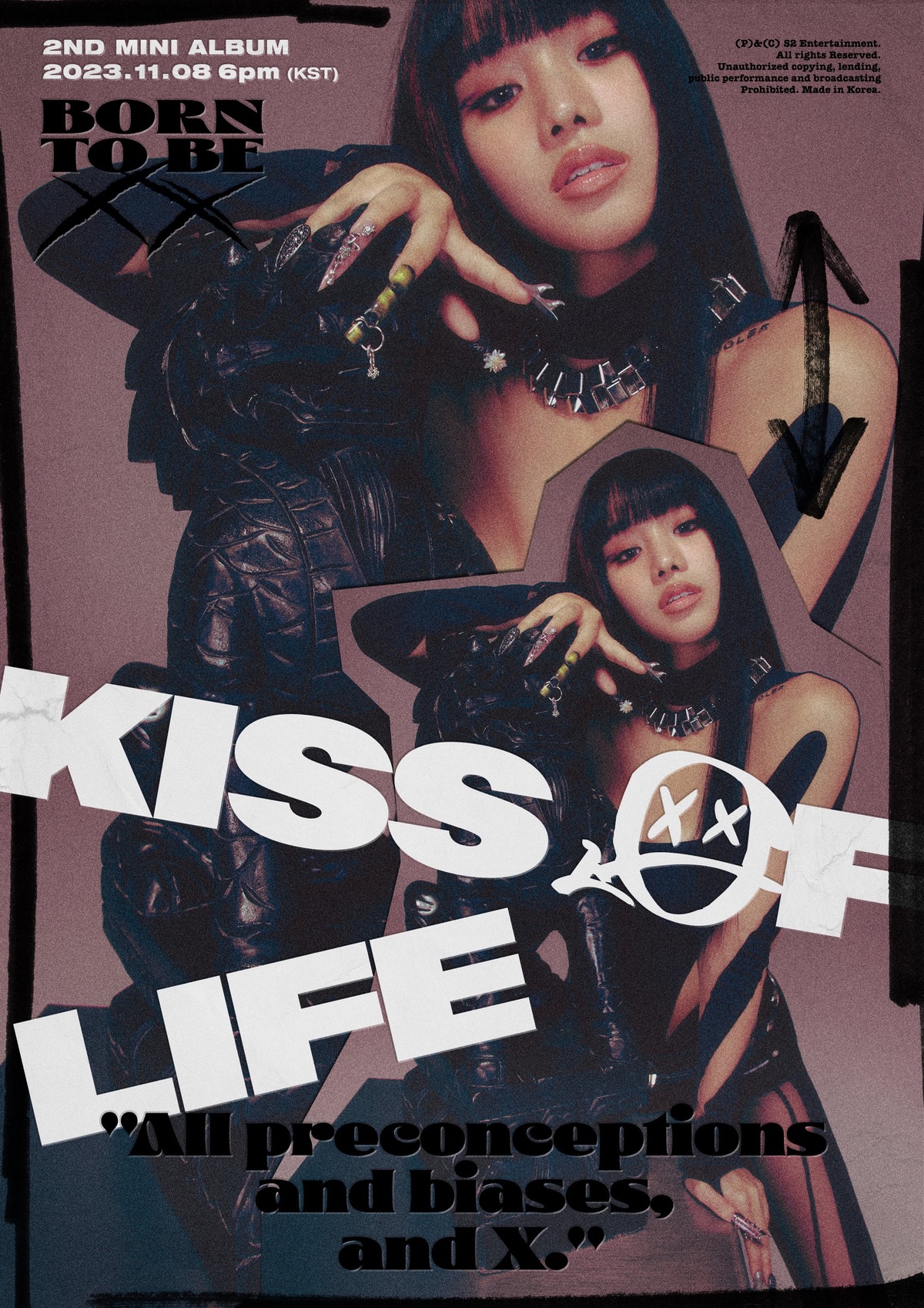 더쿠 Kiss Of Life 2nd Mini Album [born To Be Xx] Concept Photo Bad