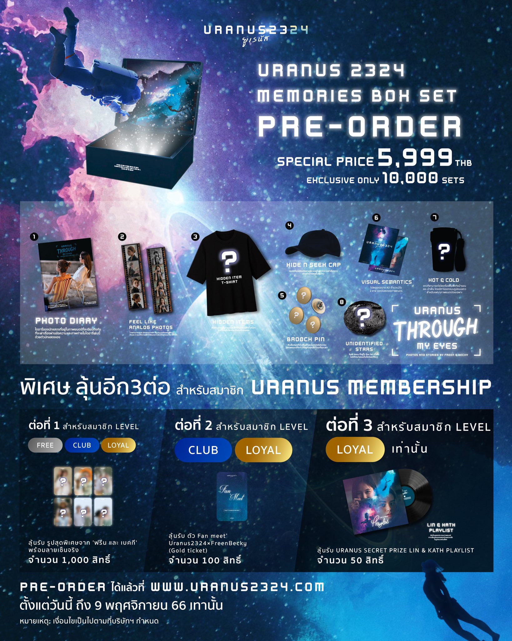 더쿠 - 프벸 Uranus2324 memories box set (+추가)